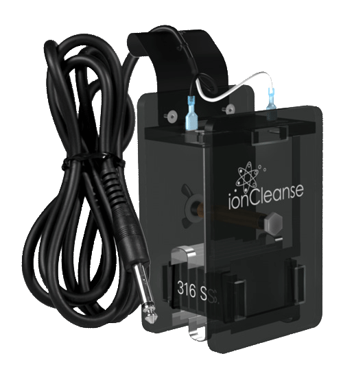 The IonCleanse Solo by AMD, ionic foot bath detoxification machine